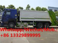 China new manufactured best price HOWO 16-20cbm garbage compactor truck for sale, good refuse wastes collecting vehicle for sale