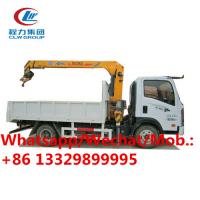 China High quality and best price SINO TRUK 3.5TONS cargo truck with crane for sale, cheaper price mobile truck with crane for sale