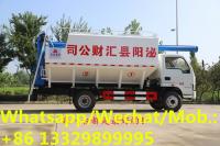 China HOT SALE! YUEJIN new 130hp diesel 8cbm 3-4tons bulk feed transported vehicle for sale, pig/chick/ duck feed pellet truck for sale