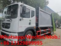 China best price dongfeng D9 new model 10-12cbm garbage compactor truck for sale, HOT SALE!good price refuse garbage truck for sale