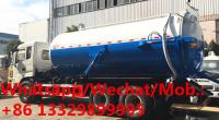 China Hot Selling Dongfeng 6x4 18CBM Vacuum Sewage Suction Truck, High quality and best price vacuum tanker truck for sale for sale