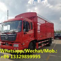 China HOT SALE! customized fence delivery vehicle for sale, good quality livestock transportation truck with lowest price for sale