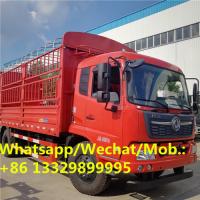 China HOT SALE! customized fence delivery vehicle for sale, good quality livestock transportation truck with lowest price for sale