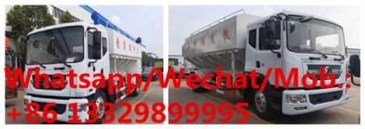 China HOT SALE! NEW FACE DONGFENG D9 18cbm bulk feed transported vehicle for sale, 9tons farm-oriented feed pellet truck for sale