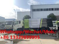 China new dongfeng dry-type street sweeper for sale, best price new designed road sweeping truck for sale for sale