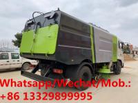 China new dongfeng dry-type street sweeper for sale, best price new designed road sweeping truck for sale for sale
