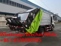China High quality JMC brand diesel 7cbm compacted garbage truck for sale, Hot sale! cheaper wastes collecting vehicle for sale