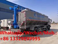 China customized 30cbm 15tons farm-oriented and livestock feed pellet truck for sale, animal feed transported vehicle for sale for sale