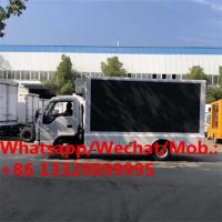 China cheaper price ISUZU 4x2 Digital LED Advertising Truck for Sale, HOT SALE! good quality mobile outdoor LED screen truck for sale