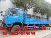 China High qualiy and competitive price 7-8T 170hp diesel cargo truck for sale, Good price lorry vargo truck for sale