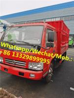 China new best price dongfeng light duty 3tons cargo truck for sale, HOT SALE! High quality stake fence lorry truck for sale