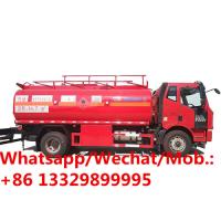 China high quality and best price FAW 4*2 LHD diesel 15cbm bulk oil tanker truck for sale, fuel tanker transported vehicle for sale