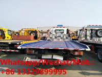 China HOT SALE! ISUZU Euro5 5 ton light duty flatbed wrecker small wrecker tow truck for sale, Good price road towing truck for sale