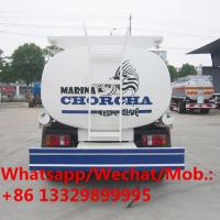 China Best price foton diesel fuel refilling oil refuel mobile fuel dispenser tank truck for hot sale, bulk oil tanker truck for sale