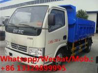 China HOT SALE! best price bottom price 6 wheeler diesel hydraulic garbage tipper truck 3 ton, dump garbage truck for sale for sale