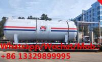 China HOT SALE! Bigger volume 50cbm skid lpg gas refilling station with scales for sale, Best price skid lpg tank with scales for sale