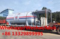 China HOT SALE! Bigger volume 50cbm skid lpg gas refilling station with scales for sale, Best price skid lpg tank with scales for sale