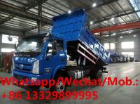 China HOT SALE! YUEJIN 4*2 LHD 130hp diesel dump tipper truck, Good price yuejin stone and coal transported truck for sale for sale