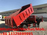 China Best price YUEJIN brand 130hp diesel 4tons dump tipper truck for sale, HOT SALE! stone and coal transported vehicle for sale