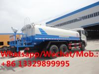 China HOT SALE! dongfeng tianlong 6*4 diesel 20cbm water tanker transported truck, bigger volume cistern tanker truck for sale for sale