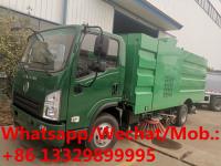 China Customized SHACMAN brand diesel road sweeper and washing vehicle for sale, Cheaper street sweeping truck for sale for sale