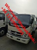 China Foton 4x2 small 4 ton street sweeper vacuum cleaner road sweeper cleaning truck for sale, cheapest street sweeper for sale