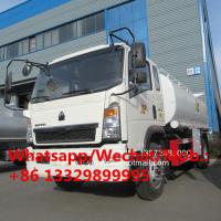 China HOT SALE! SINO TRUK HOWO 10cbm-15cbm fuel tanker truck, High quality best price oil dispensing vehicle for sale, for sale