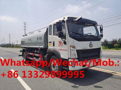 China HOWO 10cbm Water sprinkling vehicle for sale, Best price water tanker transported truck, cistern truck for sale for sale