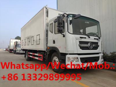 China HOT SALE! new Dongfeng D9 6.8m length baby chicks transported van truck, Good price day old chick van truck for sale for sale