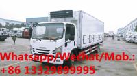 China HOT SALE! ISUZU Euro 5 190hp diesel day old chick transported van truck,good Baby chick van truck for 40,000 chick for sale