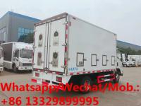 China ISUZU KV100 120hp diesel 4.1m length day old chick transported truck for sale, Best price 20,000 baby chick vehicle for sale