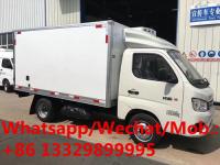 China best seller- FOTON XIANGLIN M1 gasoline refrigerated truck for sale, Factory sale good cheapest refrigerated minivan for sale