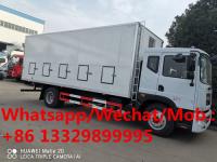 China Dongfeng D9 190hp 5.8m length day old chick transported truck for sale, baby chick transported van vehicle for sale for sale