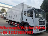 China Dongfeng D9 190hp 5.8m length day old chick transported truck for sale, baby chick transported van vehicle for sale for sale