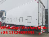 China Dongfeng D9 190hp 5.8m length day old chick transported truck for sale, baby chick transported van vehicle for sale for sale
