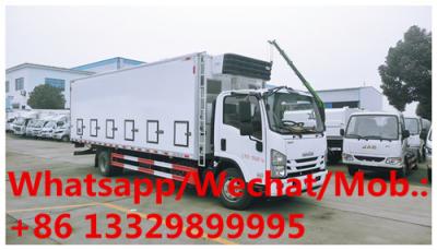 China HOT SALE! 2021s new ISUZU 700P 190HP Euro 6 diesel bbay chick transported vehicle, 6.8m length baby chick van truck for sale