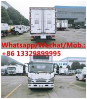 China HOT SALE! 2021s new ISUZU 700P 190HP Euro 6 diesel bbay chick transported vehicle, 6.8m length baby chick van truck for sale