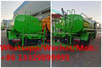 China Best price dongfeng 8tons water sprinkling truck for sale, customized Dongfeng 120hp 8cbm drinking water tanker truck for sale