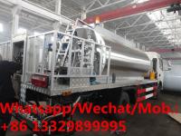 China HOT SALE! high quality dongfeng 6cbm Intelligent type asphalt spreading tanker vehicle, 5T bitumen distributing truck for sale