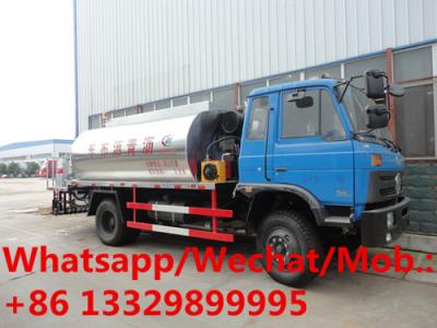 China Hot sale! new Dongfeng 153 10cbm asphalt spreading tanker truck for sale, 8tons Euro 3 bitumen distributing vehicle for sale