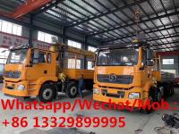 China Customized SHACMAN 8*4 LHD 16tons telescopic truck with crane for sale, HOT SALE!21.7m telescopic boom mounted on truck for sale