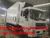 China HOT SALE! day old chick truck with CARRIER REEFER, customized 6.1m baby chick van truck with chick case good shelves for sale