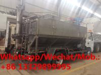 China Euro 3 120hp diesel 4tons China supplier of bulk feed truck for sale, Farm-oriented and livestock poultry feed vehicle for sale