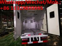 China new good price mini livestock poultry baby chick transported truck for sale, younger poultry transported van truck for sale