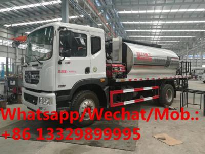 China customized Dongfeng D9 4*2 LHD 210hp Euro 6 10cbm asphalt spreading tanker truck for sale, bitumen distributing truck for sale