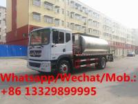 China customized Dongfeng D9 4*2 LHD 210hp Euro 6 10cbm asphalt spreading tanker truck for sale, bitumen distributing truck for sale