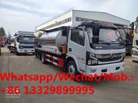 China Customized dongfeng duolika 4*2 LHD Euro 6 6cbm asphalt tanker truck for sale,Dongfeng 5tons bitumen spreading vehicle for sale