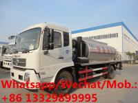 China dongfeng Tianjin 4*2 190hp diesel 10cbm 8T Standard type asphalt spreading tanker truck for sale, bitumen tanker vehicle for sale