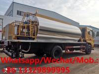 China dongfeng Tianjin 4*2 190hp diesel 10cbm 8T Standard type asphalt spreading tanker truck for sale, bitumen tanker vehicle for sale