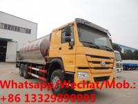 China SINO TRUK HOWO 6*4 RHD 371hp diesel  16CBM 14T asphalt tanker truck for sale, bitumen spreading tanker truck for sale for sale